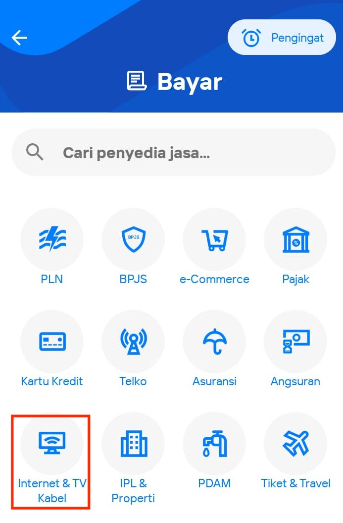 Cara Pembayaran ke Virtual Bank Mandiri melalui Mobile Banking Mandiri ...